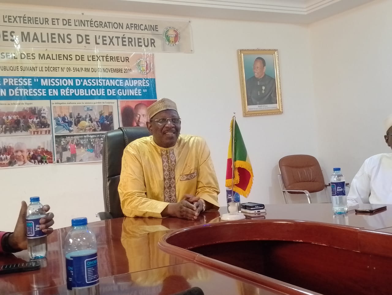 Habib Sylla, Président du Haut Conseil des Maliens de l’Extérieur ...